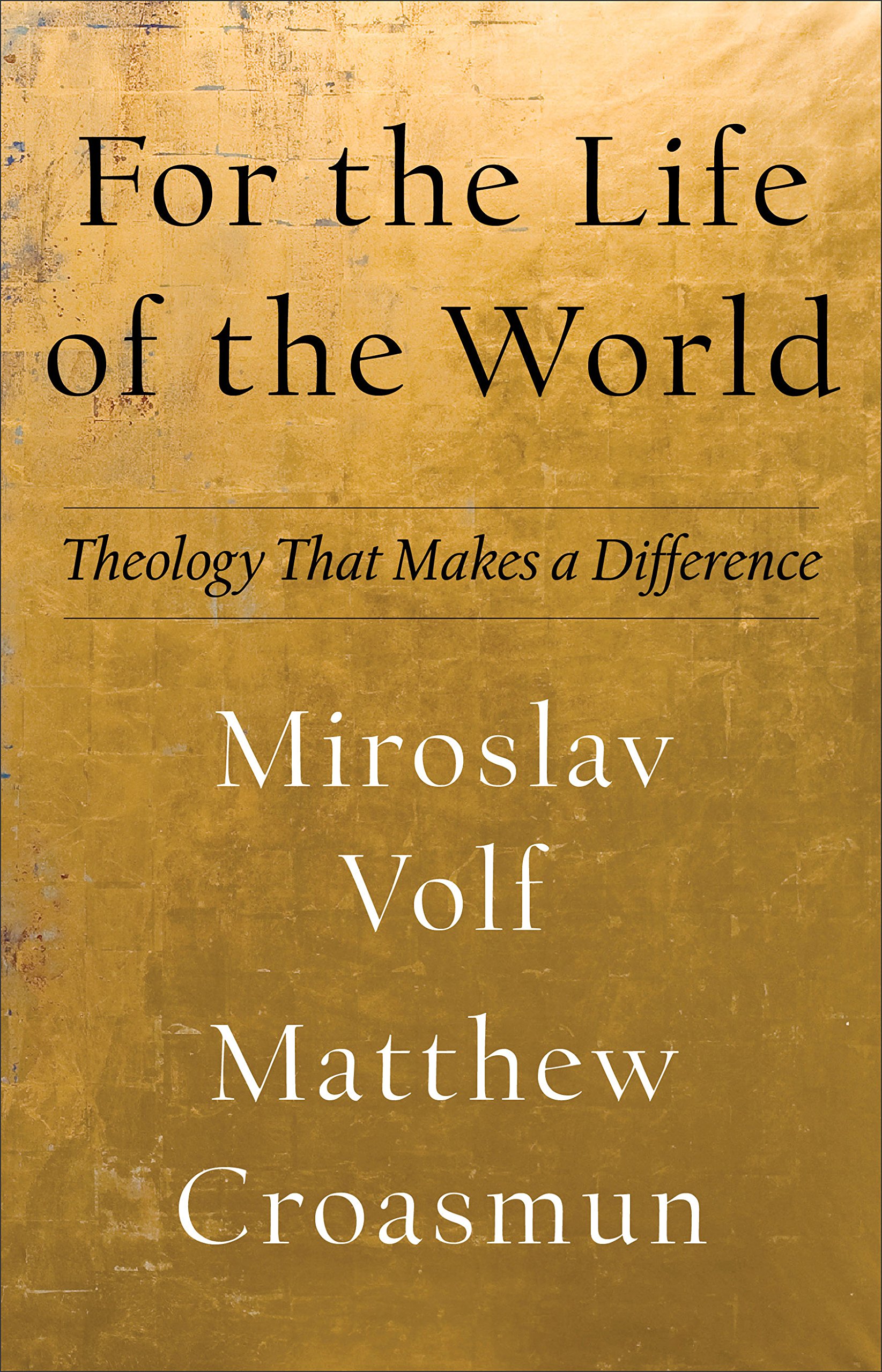 Miroslav Volf Newsletter - Christian Scholars Conference